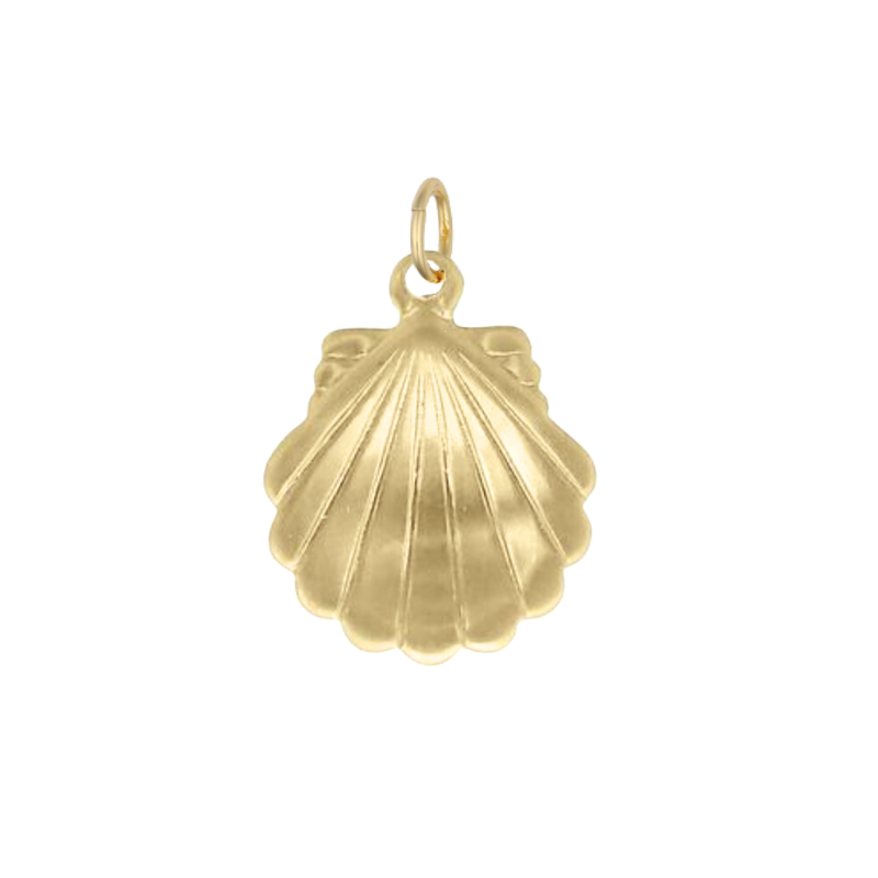 Gold Scallop Shell Charm – HART