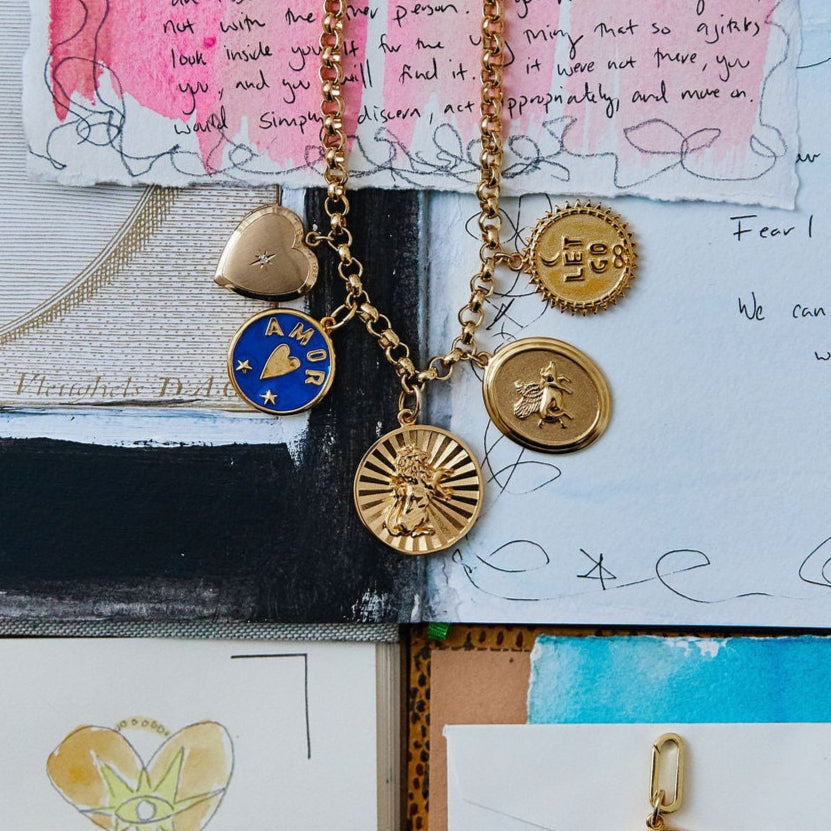 Love & Fear Coin | HART Custom Charm Jewelry