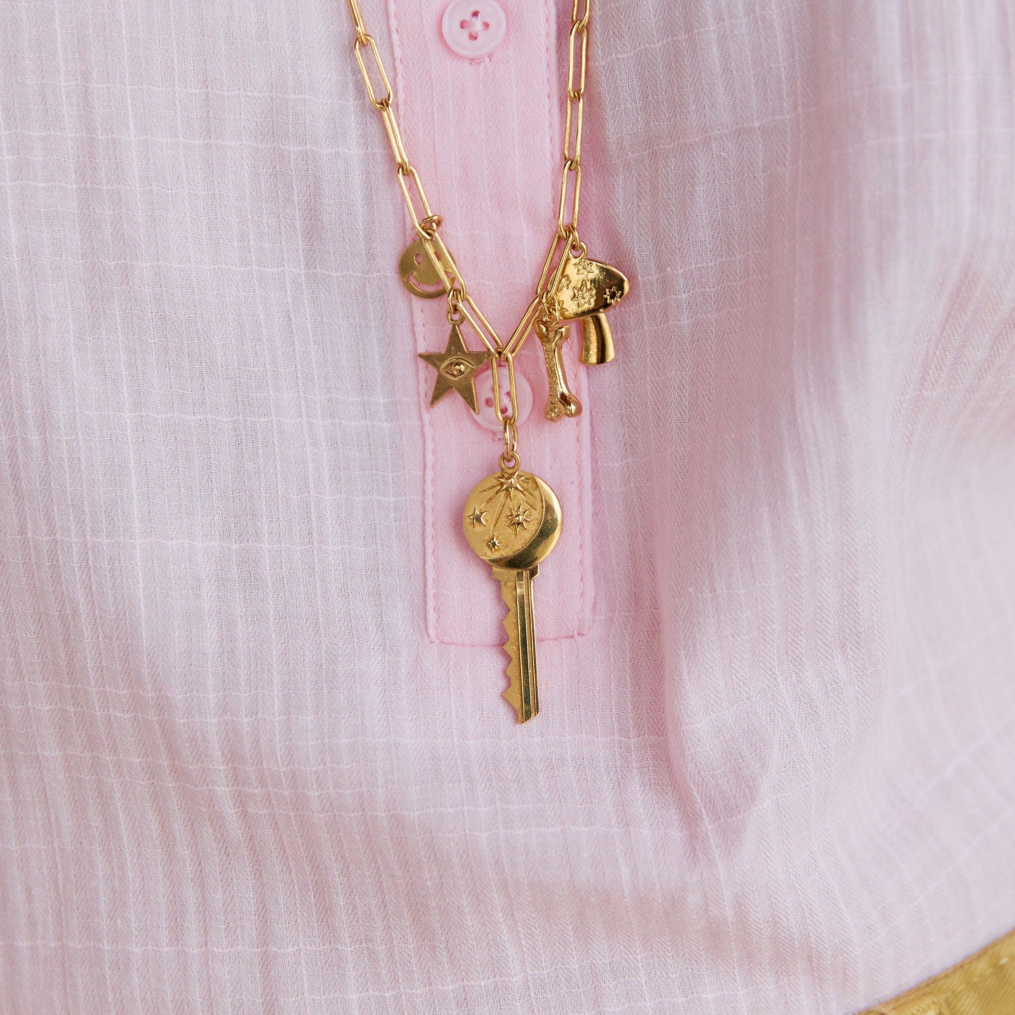 Cosmic Key Charm | HART Custom Charm Jewelry